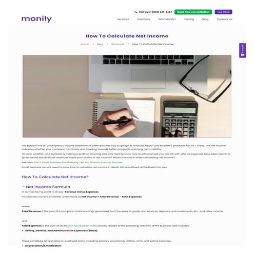 How To Calculate Net Income | PDF