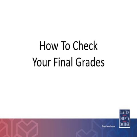 How to-check-your-final-grades | PPTX