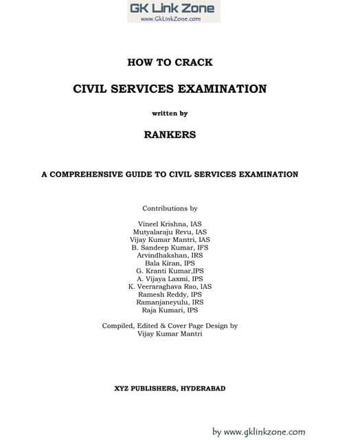 How is Civil Services through the UPSC exam, after 12th? | PDF