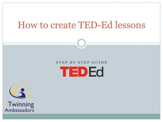Creating a TED Ed lesson worksheet May 2017 | PDF | Internet for Beginners | Internet