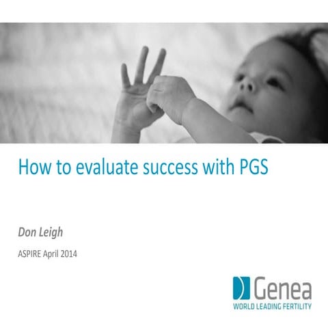 How to-evaluate-success-with-pgs-don-leigh | PPT