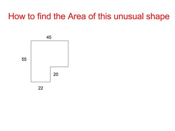 Area & perimeter i | PDF