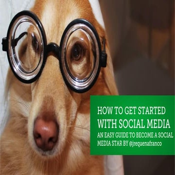 How to get started with social media - An easy guide to become a social ...