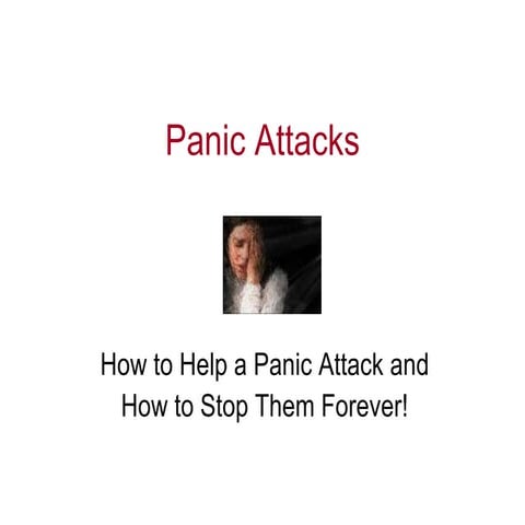 How to help a panic attack | PPT