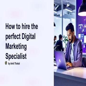 How to hire the perfect Digital Marketing Executive | PPTX
