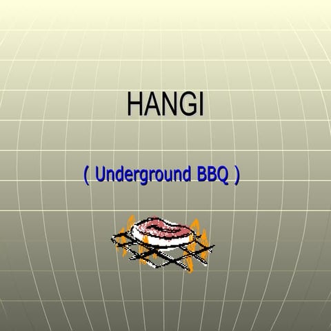 How to make a Hangi | PPT