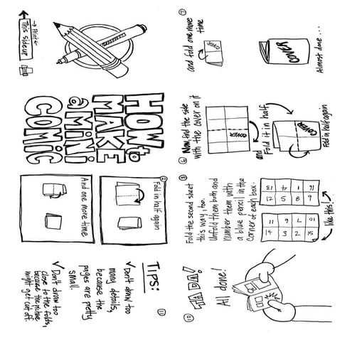 How To Make A Mini Comic | PDF