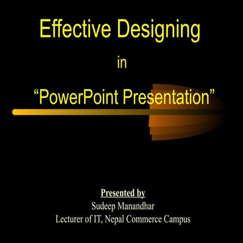 How to-make-effective-presentation- | PPT