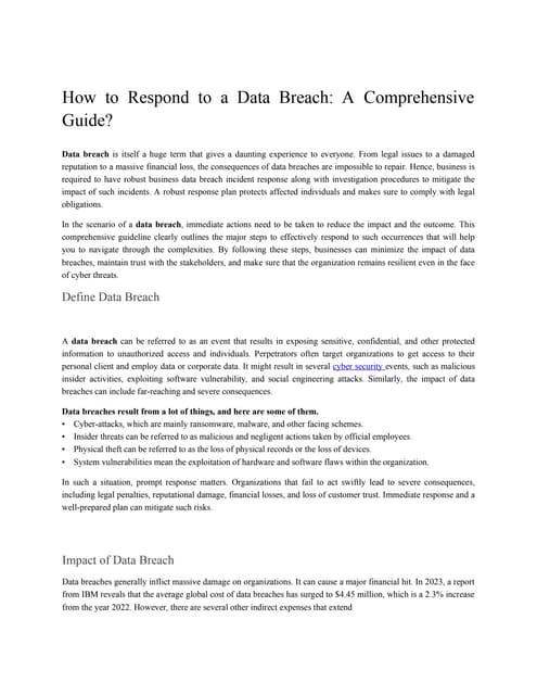 Incident response methodology | PDF