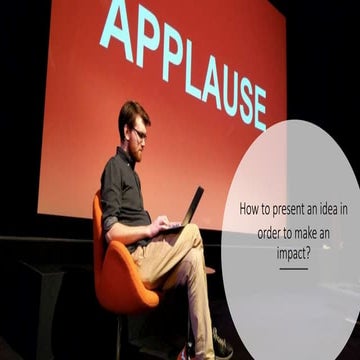 How to sell an idea | PPTX