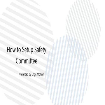 Safety commitee meeting | PPT
