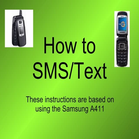 How To Sms | PPT