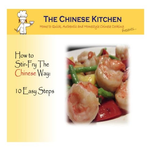 How To Stir Fry The Chinese Way | PDF