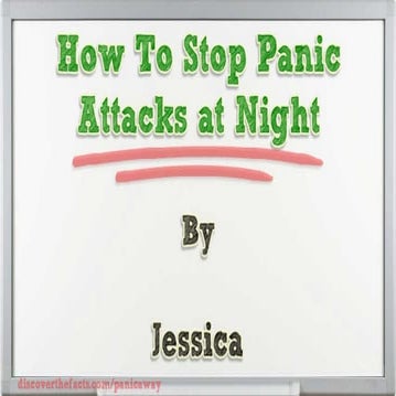How to Stop Panic Attacks at Night | PPT