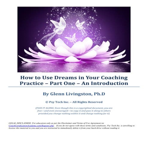 How to-use-dreams-and-daydreams-in-your-coaching-practice | PDF