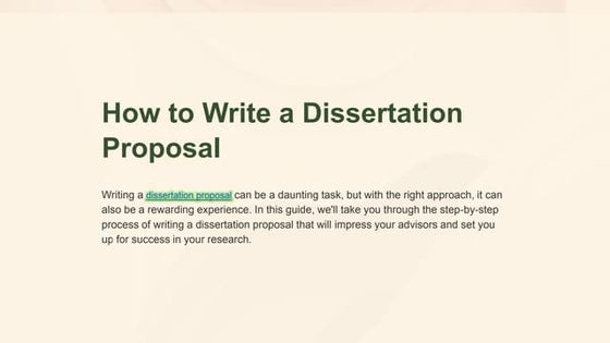 Tips on How to Write a Compelling Finance Dissertation | PPT