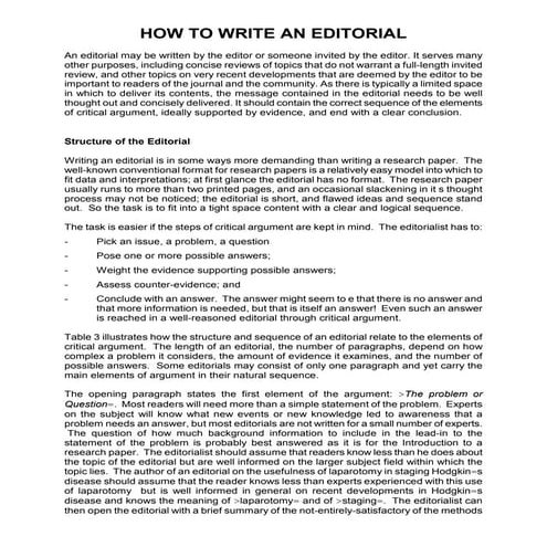 How to-write-an-editorial | PDF