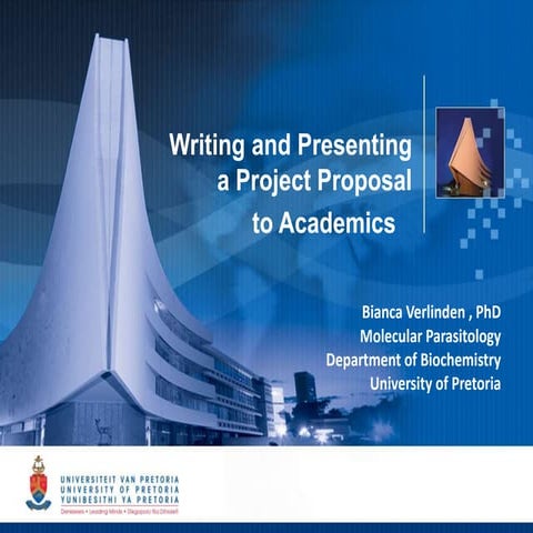 How to write and present a research proposal 29march zp88720 ppt
