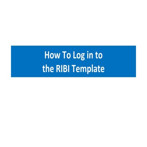 How to login | PPT