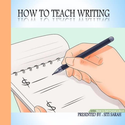 How to Teach Writing | PPTX