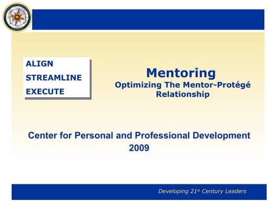 Mentoring ppt | PPT