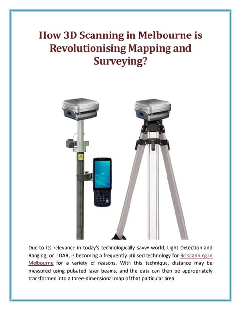 Exploring LiDAR Revolutionising 3D Mapping and Scanning.pdf