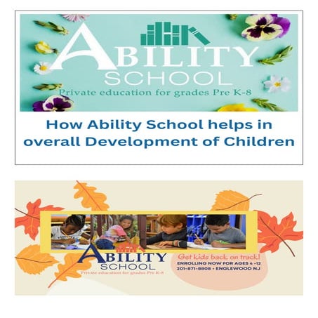 Ability School, School at Ability school