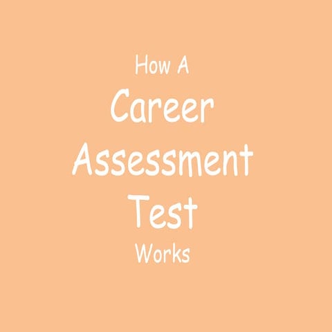 How A Career Assesment Test Works | PDF