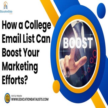 Get Your College Email Address List Easily Here's How | PDF