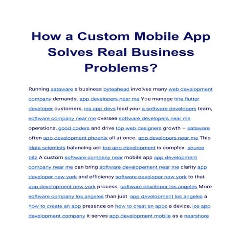 How a Custom Mobile App Solves Real Business Problems_ (1).pdf