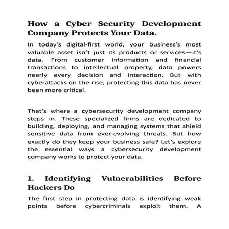 How a Cyber Security Development Company Protects Your Data.docx