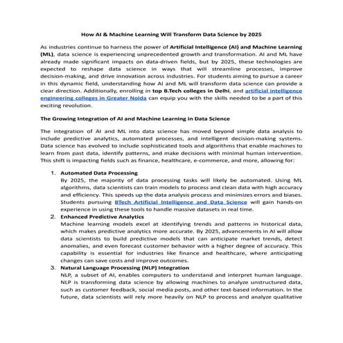 How AI & Machine Learning Will Transform Data Science by 2025.pdf