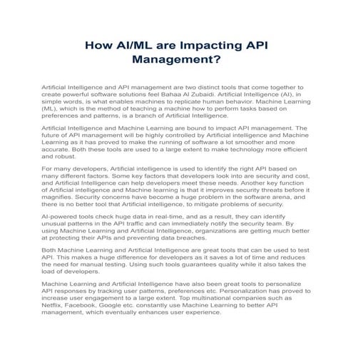How AI_ML are Impacting API Management.pdf