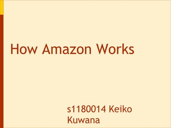 Amazon ppt | PPTX