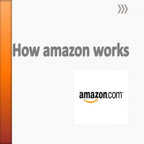 How amazon works | PDF