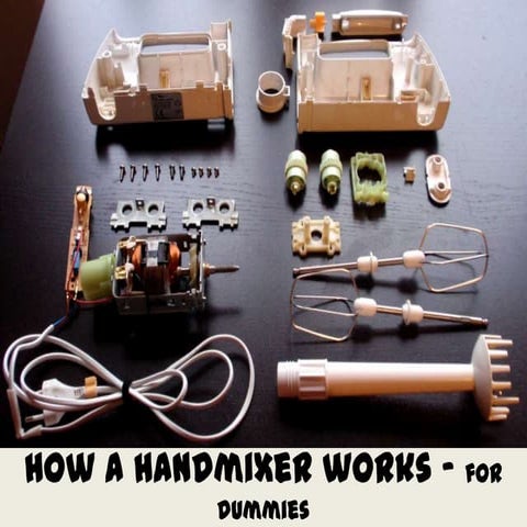 How a handmixer works | PPTX