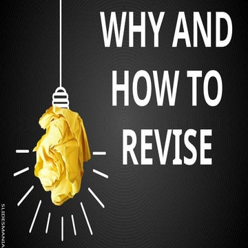 HOW AND WHY TO REVISE research 10 lesson.pptx