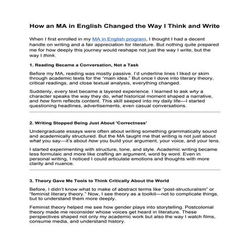 How an MA in English Changed the Way I Think and Write.docx