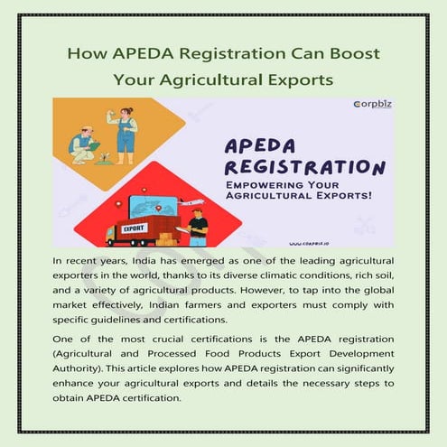 How APEDA Registration Can Boost Your Agricultural Exports_Corpbiz.pdf
