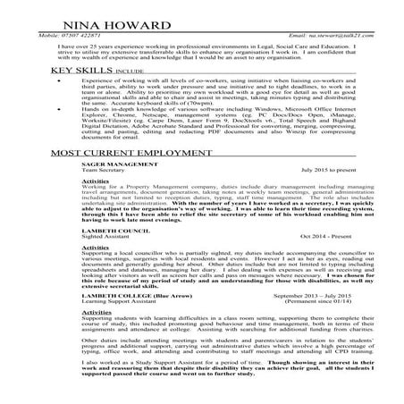 Curriculum Vitae | DOC