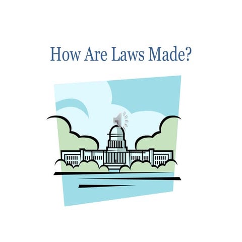 How are laws made | PPT