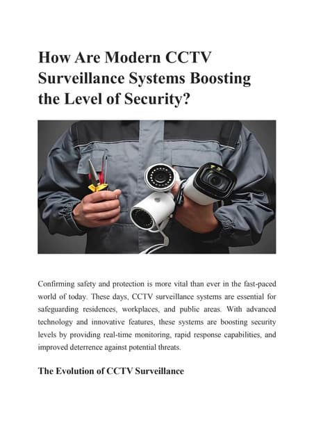Proposal to supply, installation and testing of CCTV Camera | PDF | IT ...