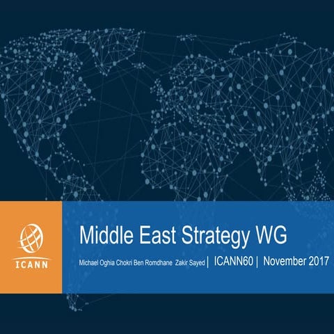 Subgroups within ICANN Middle East and Adjoining Country Strategy ...
