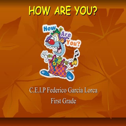 How are you | PPT