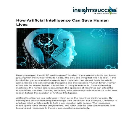 How Artificial Intelligence Can Save Human Lives.pdf
