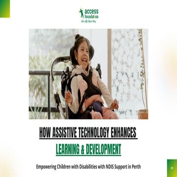 How Assistive Technology Enhances Learning & Development for Children ...