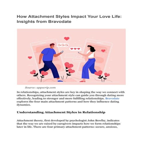 How Attachment Styles Impact Your Love Life_ Insights from Bravodate.pdf