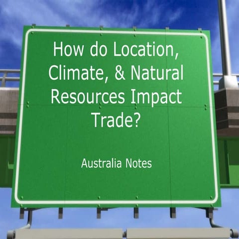 How australians trade 08 09 | PPT | Australia and Oceania Travel ...