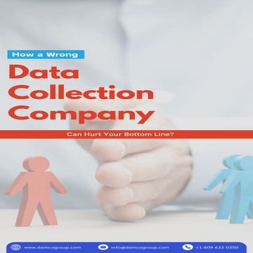 How a Wrong Data Collection Company Can Hurt Your Bottom Line | PDF
