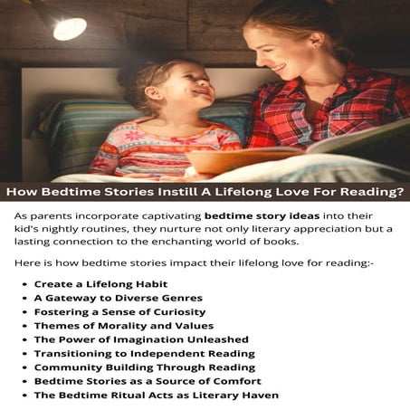 How Bedtime Stories Instill A Lifelong Love For Reading? | PDF